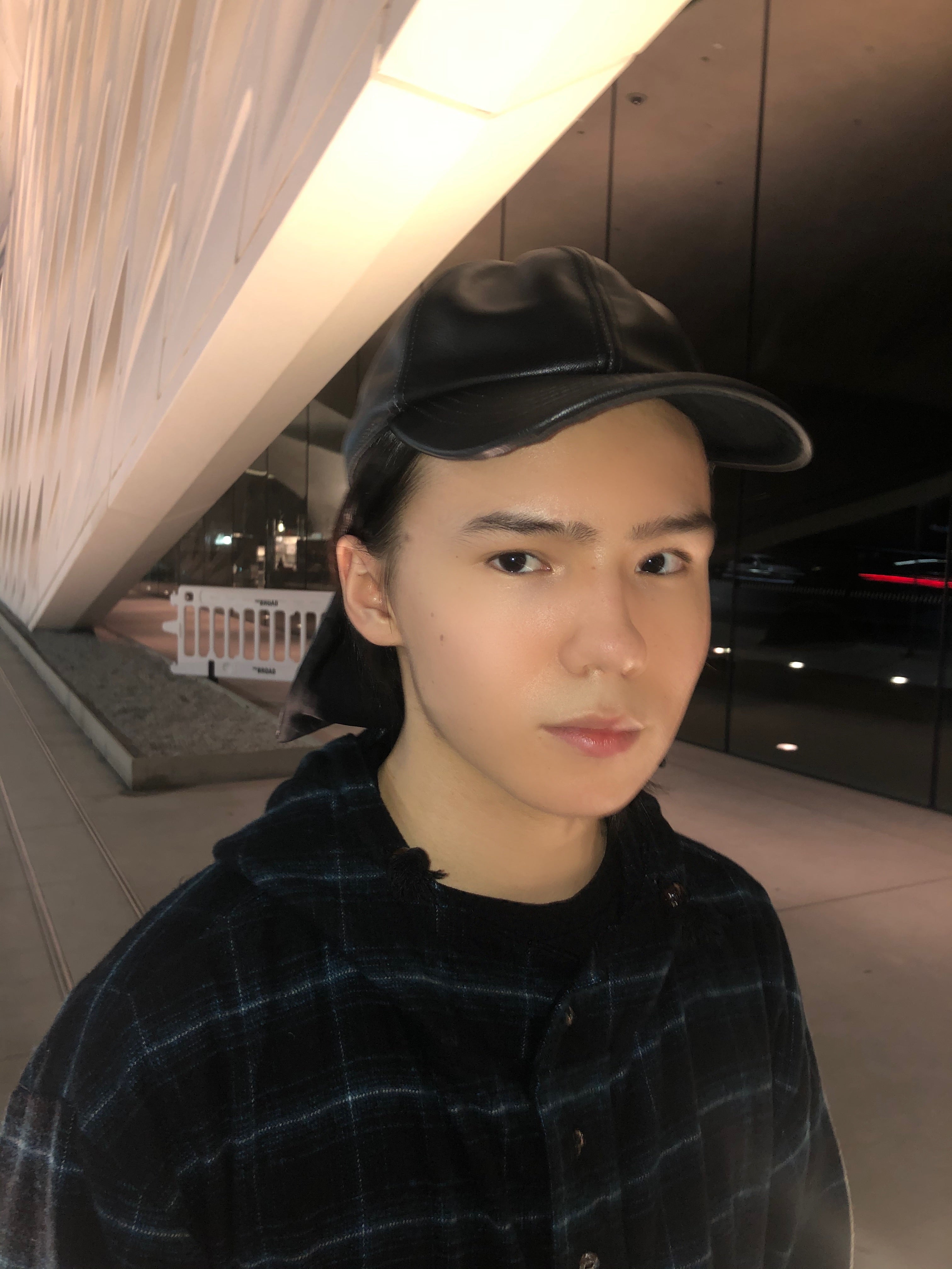 Leather Ray Cap – SHEN